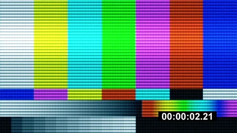 Tv Color Bars Stock Footage ~ Royalty Free Stock Videos | Pond5