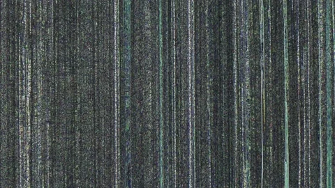 analog tv glitch static noise texture fu... | Stock Video | Pond5