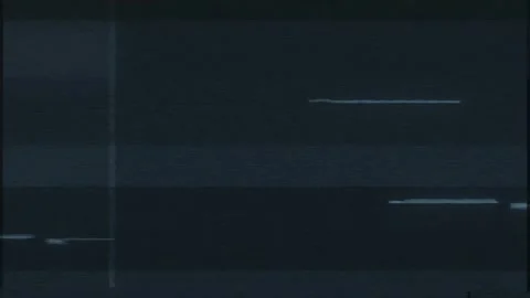 analog vhs glitch, line scan, static noi... | Stock Video | Pond5