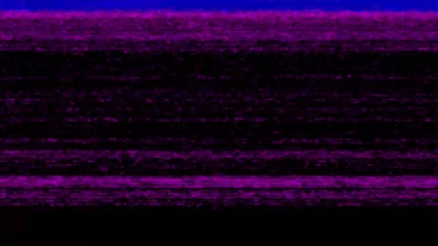 Analog VHS glitch, line scan, undistorte... | Stock Video | Pond5