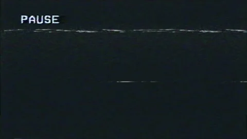 Analog VHS Pause Screen Distortion | Stock Video | Pond5