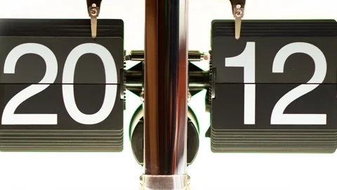 Analog Year Counter Stock Video Footage | Royalty Free Analog Year ...