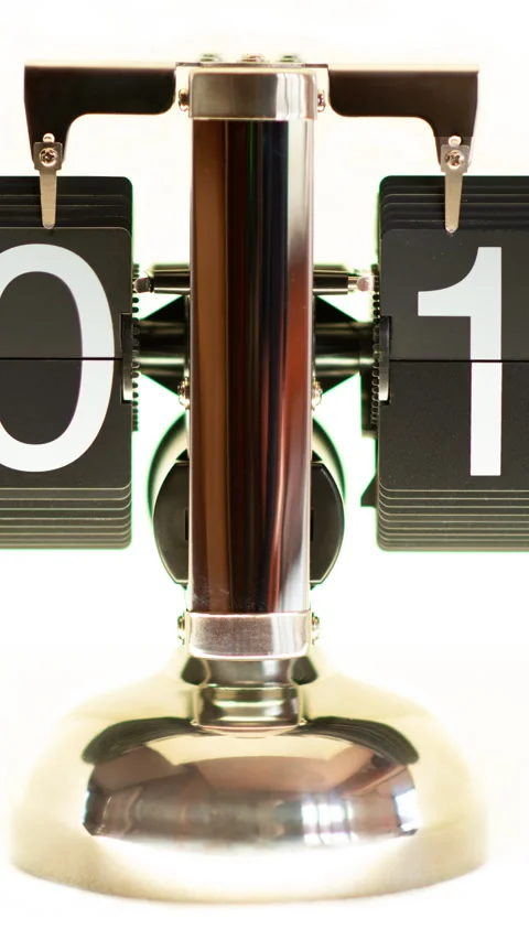 Analog Year Counter Counting 2000-2025 (... | Stock Video | Pond5