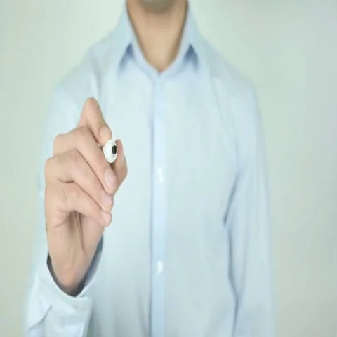 Analytical Report, Writing On Transparen... | Stock Video | Pond5
