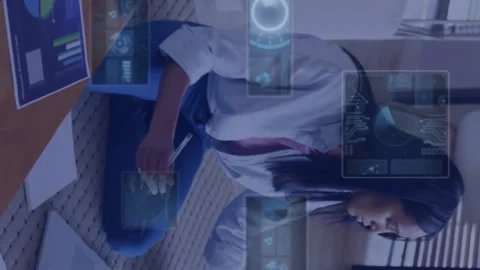 Data Overlays Stock Videos – Royalty-Free HD & 4K Videos