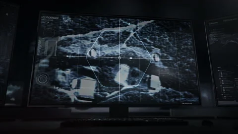 Analyzing Map Of Military Base In Advanc... | Stock Video | Pond5