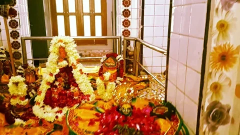 Ancient Kanakeshwar Mahadev Mandir Shiva... | Stock Video | Pond5