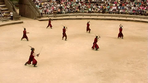 Ancient Korean warriors from the Silla D... | Stock Video | Pond5