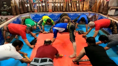 An ancient traditional sport from the ti... | Stock Video | Pond5