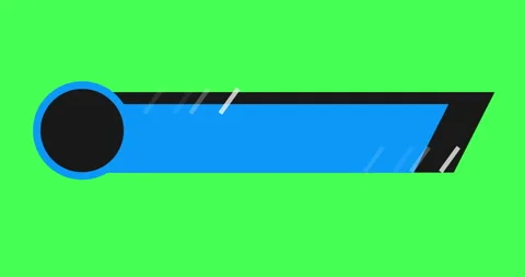 In and out animated simple lower third t... | Stock Video | Pond5