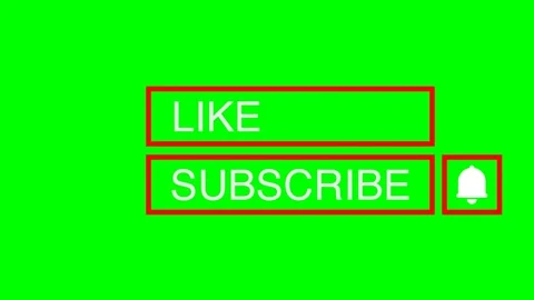 Like and Subscribe animation, transparen... | Stock Video | Pond5