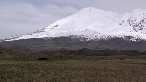 Andes Mountains Scenery Snow-capped Moun... | Stock Video | Pond5