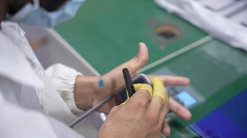 Android smartphone Production assembly l... | Stock Video | Pond5