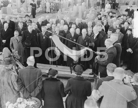 Anefo photo collection. Funeral man escape Janus Kuiper Den Helder ...