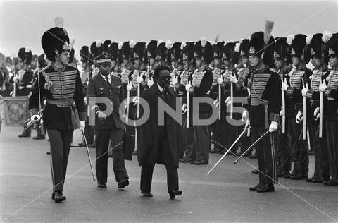 Photograph: Anefo photo collection. State visit President Bongo van ...