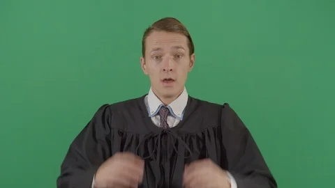 Angry Judge Stock Footage ~ Royalty Free Stock Videos | Pond5