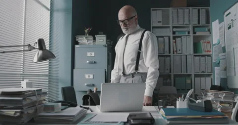 Businessman Destroying Computer Stock Footage ~ Royalty Free Stock ...