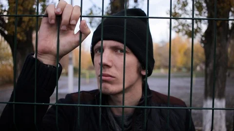 .angry guy screaming, looking heavy look... | Stock Video | Pond5