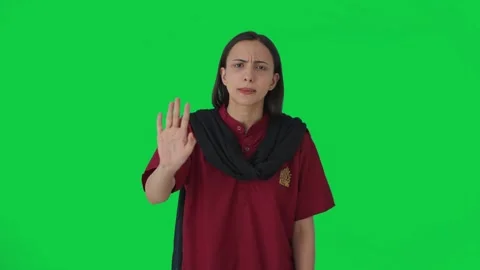 Angry Indian female hotel staff shouting... | Stock Video | Pond5