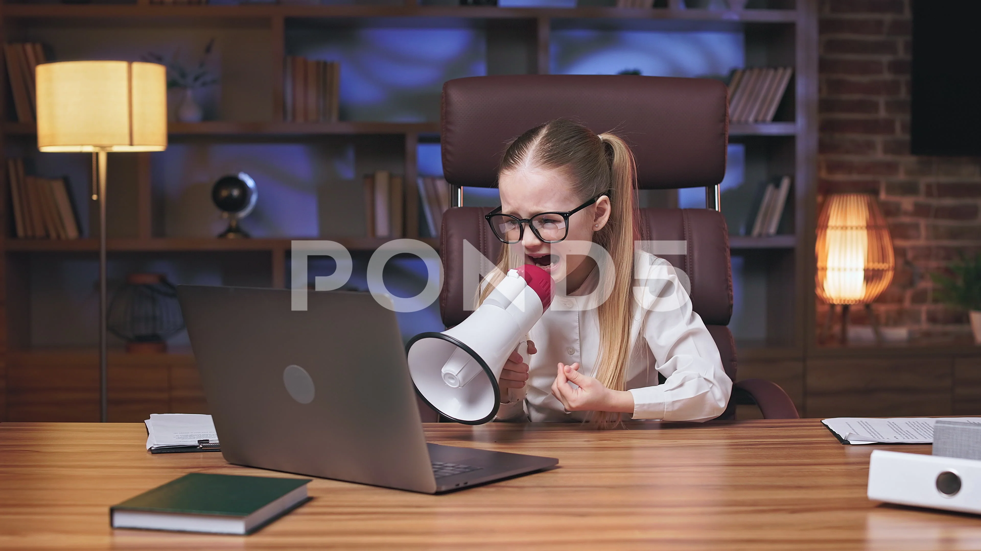 Kid Angry At Computer