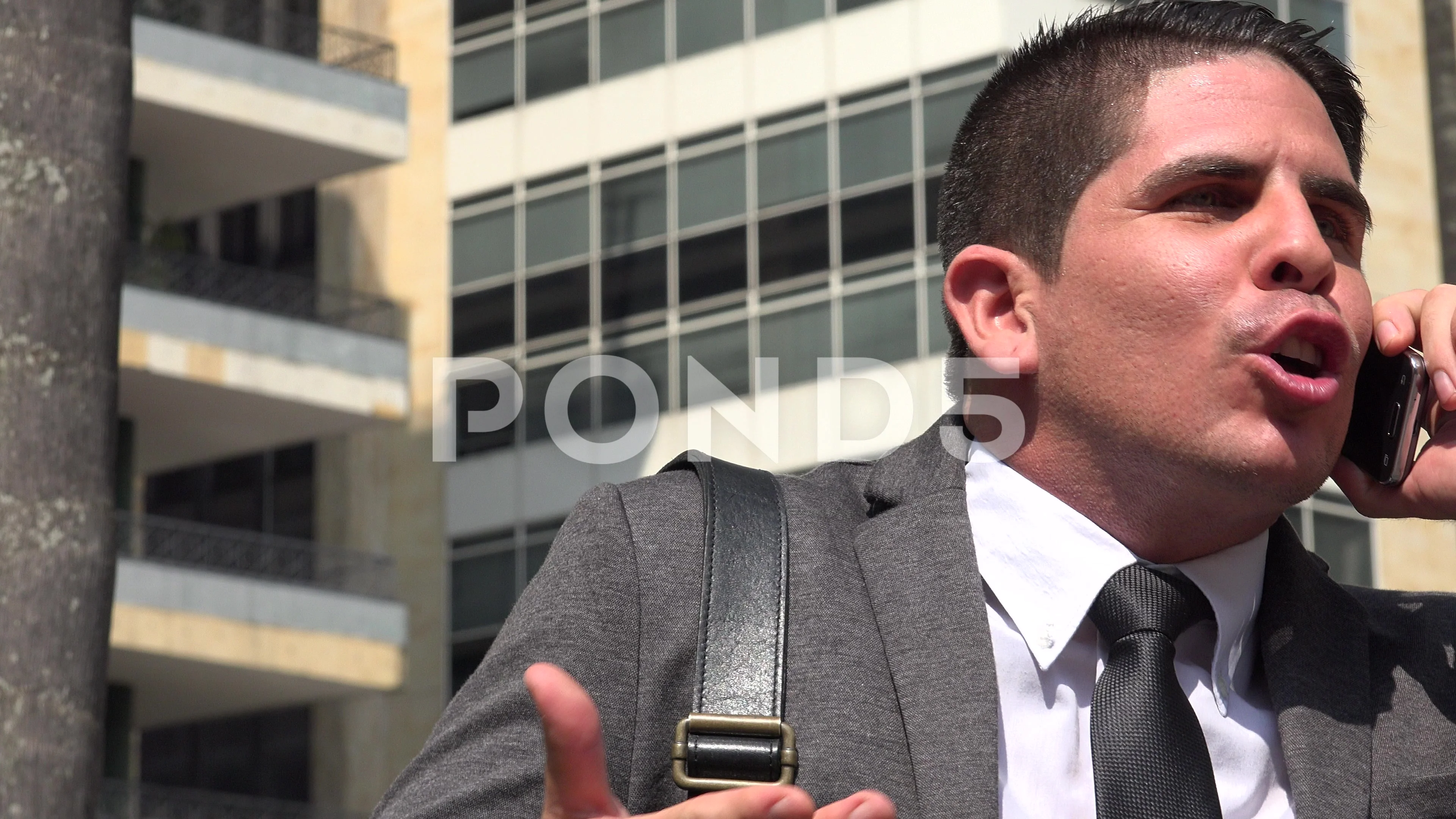 Angry Person On Cell Phone