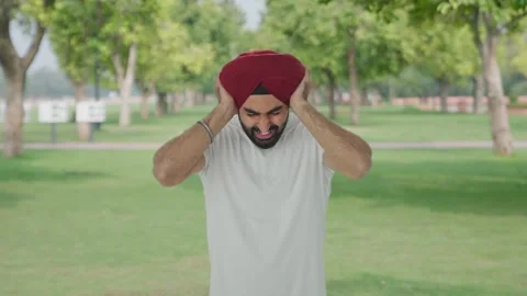 Angry Sikh Indian man shouting with clos... | Stock Video | Pond5