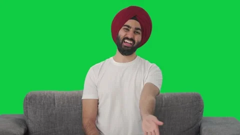 Angry Sikh Indian man shouting on someon... | Stock Video | Pond5