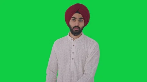 Angry Sikh Indian man shouting on someon... | Stock Video | Pond5