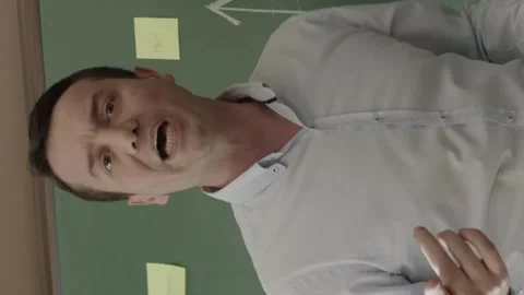 Angry teacher screaming and gesturing vi... | Stock Video | Pond5
