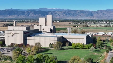 Anhueser Bush Budweiser Beer plant 2023 ... | Stock Video | Pond5