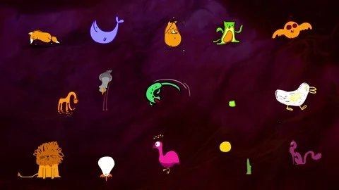 Animals Animated Stickers Pack | After Effects ~ After Effects #160153656