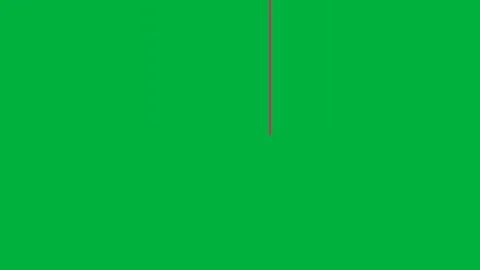 Animated 2d character abstract on green ... | Stock Video | Pond5