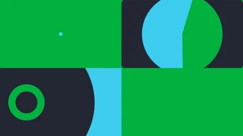 Animated 2d character green screen with ... | Stock Video | Pond5