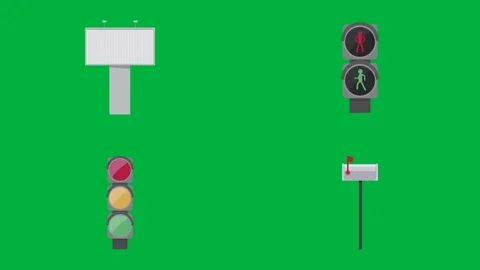 Traffic Signal Cartoon Stock Videos – Royalty-Free HD & 4K Videos
