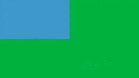 Animated 2D character with square wave w... | Stock Video | Pond5