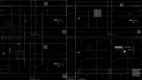 Animated 2D texture for broadcast futuri... | Stock Video | Pond5