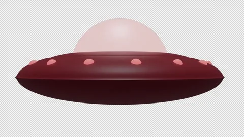 Animated Flying Saucer Stock Video Footage | Royalty Free Animated ...