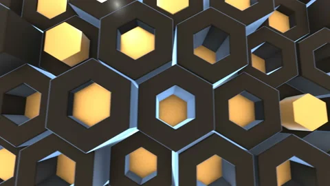 Animated 3D background with moving frame... | Stock Video | Pond5