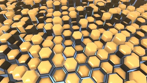 Animated 3D background with moving frame... | Stock Video | Pond5