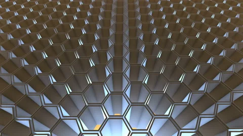Animated 3D background with moving frame... | Stock Video | Pond5