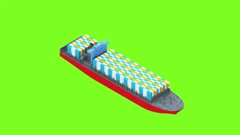 Container Ship Icon Stock Video Footage | Royalty Free Container Ship ...