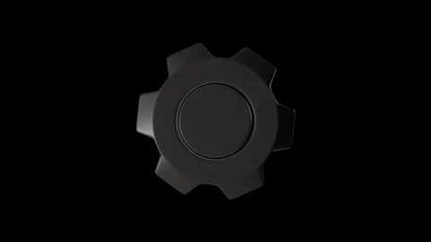 Animated 3D Gear Icon Loop Modules with ... | Stock Video | Pond5