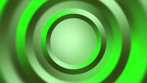 Animated 3d green color circular element... | Stock Video | Pond5