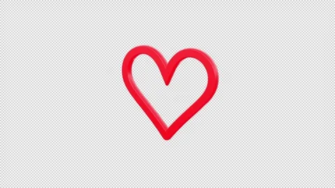 Animated 3D Heart Visuals for Presentati... | Stock Video | Pond5