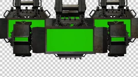 Animated 3D Screen Model | Stock Video | Pond5