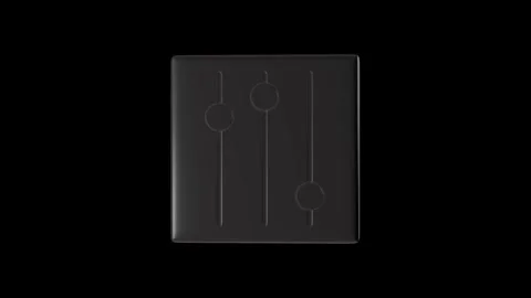 Animated 3D Setting Icon Loop Modules wi... | Stock Video | Pond5