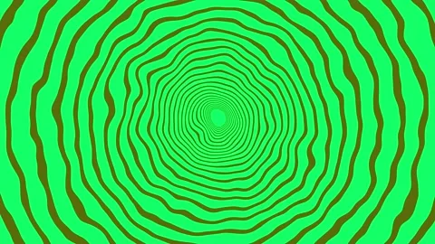 Animated abstract circle on Retro twist ... | Stock Video | Pond5