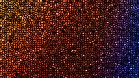 Animated abstract crystal mosaic. Moving... | Stock Video | Pond5