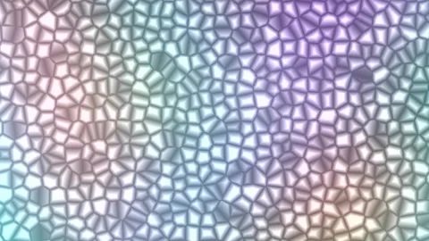 Animated abstract crystal mosaic. Moving... | Stock Video | Pond5