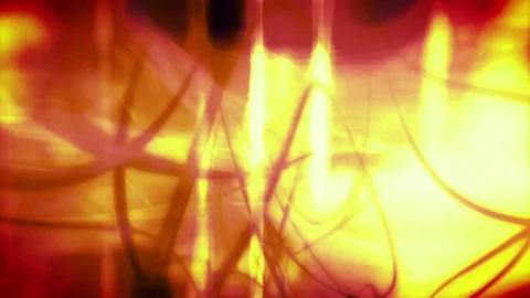Animated abstract red orange yellow glit... | Stock Video | Pond5